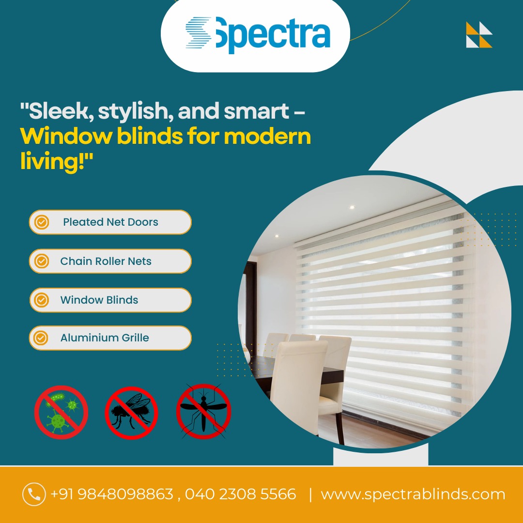Modern Window Blinds: Upgrade Your Interiors with Trendy Designs – Spectra Blinds