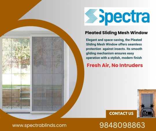Window Mosquito Nets for Modern Homes – Designs & Features - Spectra Blinds